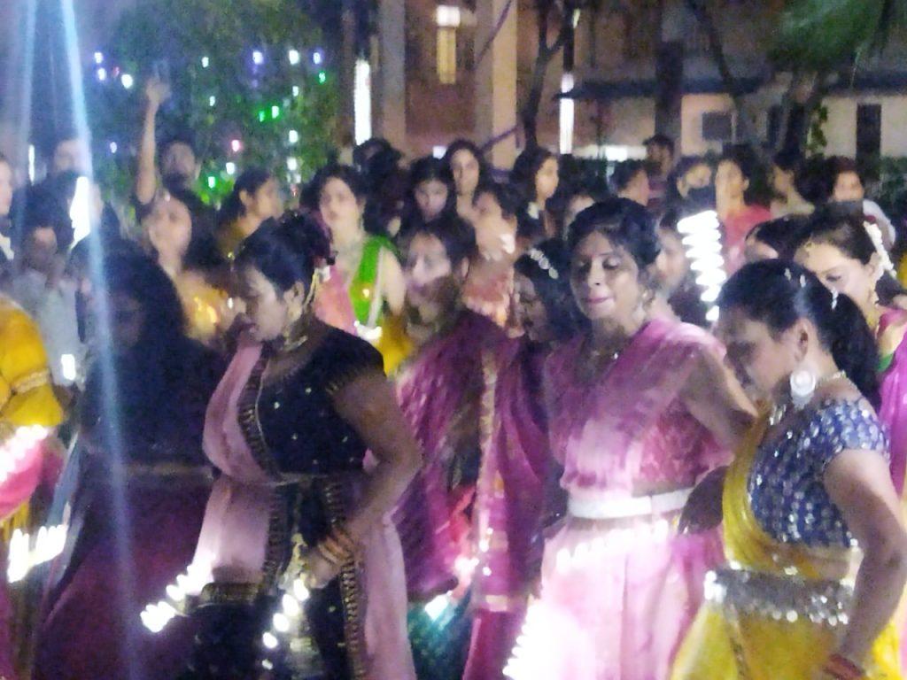Electric Dandiya Night Celebration in KW Srishti Raj Nagar Extension ...