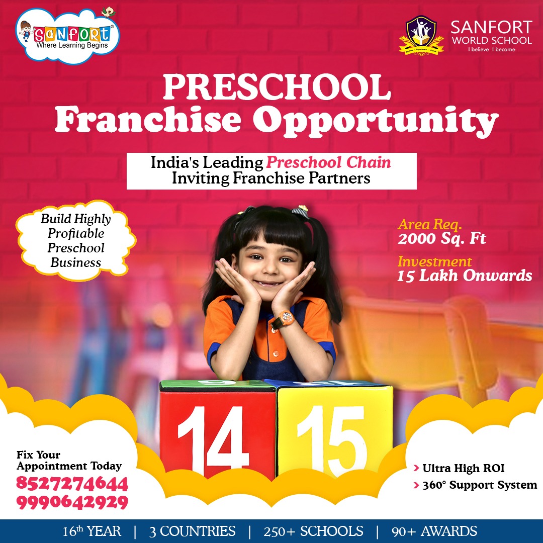 Sanforte | Top Preschool Chain in India | Ghaziabad Portal